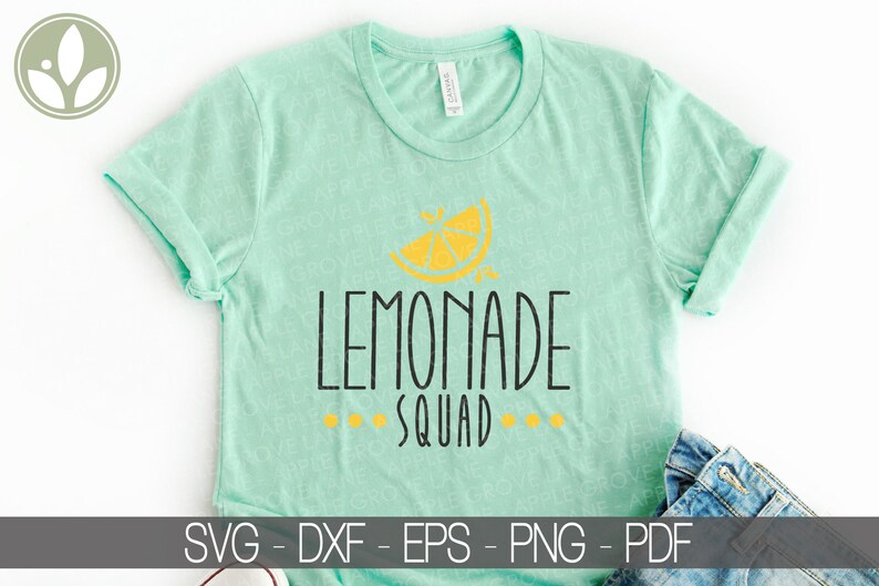 Lemonade Squad Svg Lemons Svg Lemonade Stand Svg Summer | Etsy