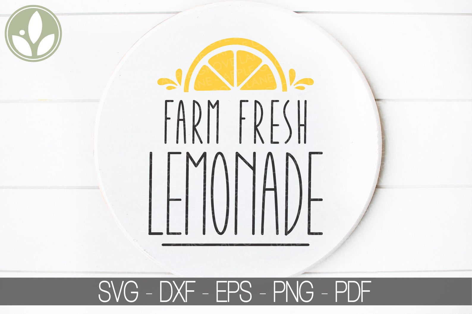 Farm Fresh Lemonade SVG Lemons Svg Lemonade Svg Summer Svg - Etsy