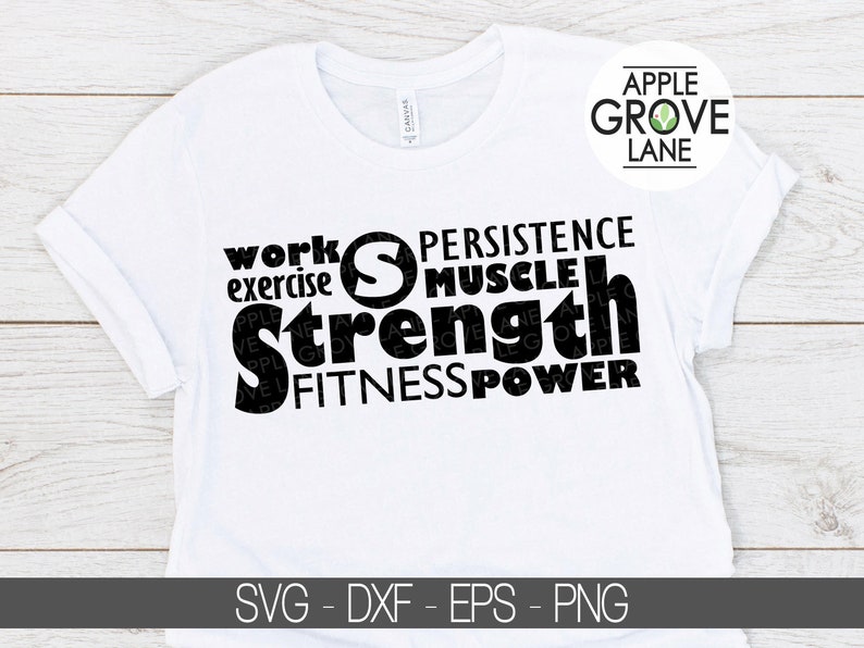 Exercise Svg Fitness Svg Strength Svg Gym Svg Work Svg - Etsy