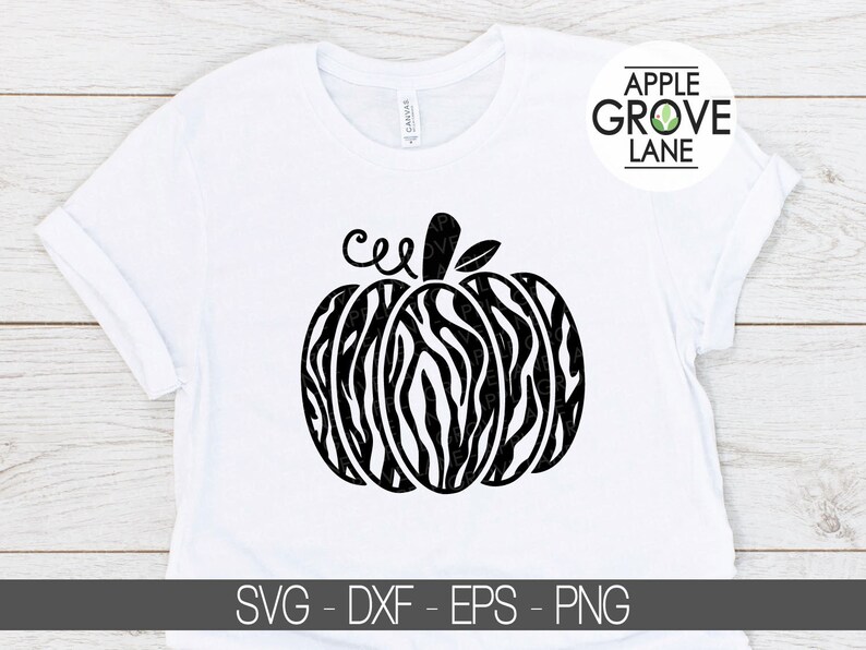 Zebra Pumpkin Svg Pumpkin SVG Zebra Print Svg Halloween - Etsy
