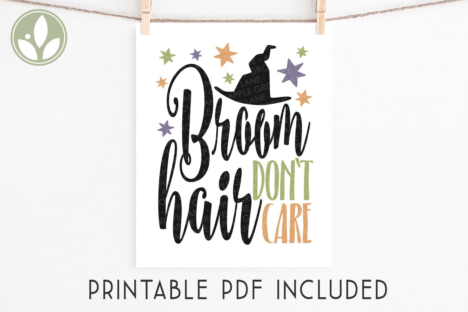 Halloween Svg Broom Hair Don't Care Svg Witch Hair SVG - Etsy