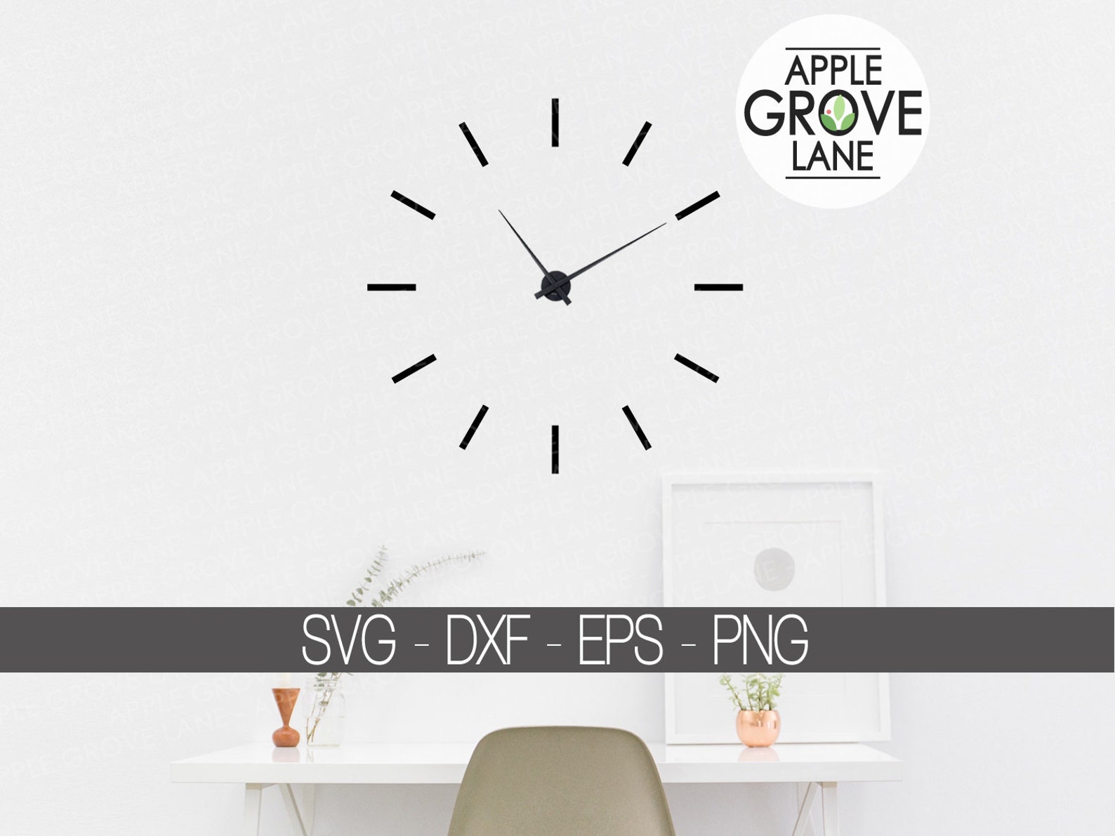 Clock Face Svg - Clock Svg - Svg Clock Template - Clock Lines Svg ...