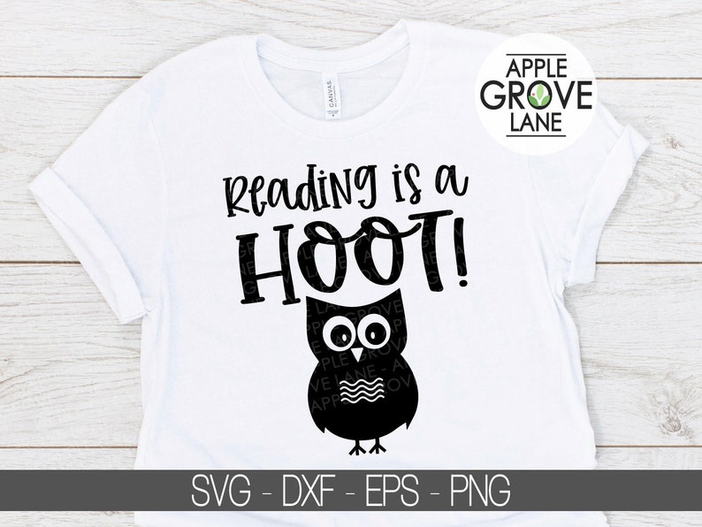 Reading is A Hoot Svg Reading Svg Classroom Svg Library | Etsy