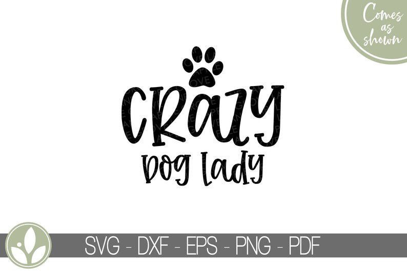 Crazy Dog Lady Svg Dog Svg Pet Svg Dog Mom Svg Dog - Etsy