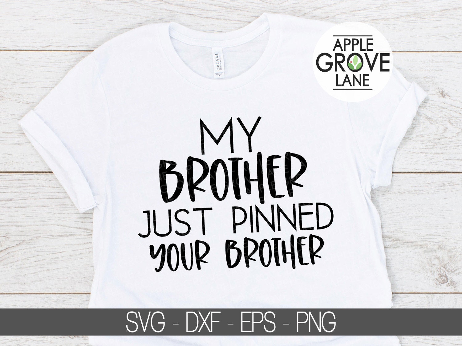 Wrestling Svg My Brother Pinned Your Brother SVG Wrestling - Etsy