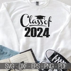 Class of 2024 Svg - Graduation SVG - 2024 Svg - 2024 Senior SVG ...