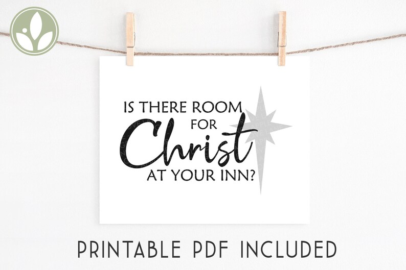Christmas Svg - Room for Christ Svg - Baby Jesus Svg - Nativity Svg ...