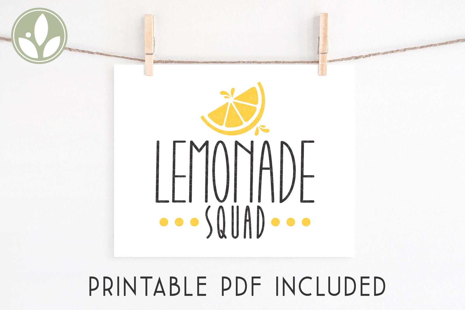 Lemonade Squad Svg Lemons Svg Lemonade Stand Svg Summer | Etsy