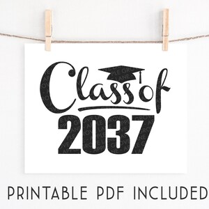 Class of 2037 Svg - Graduation SVG - 2037 Svg - 2037 Graduation SVG ...