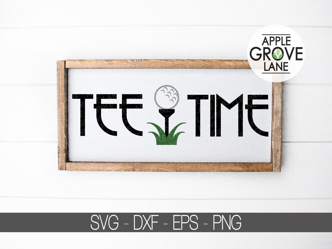 Tee Time Svg Golf Svg Golf Ball Svg Golf Tee Svg | Etsy
