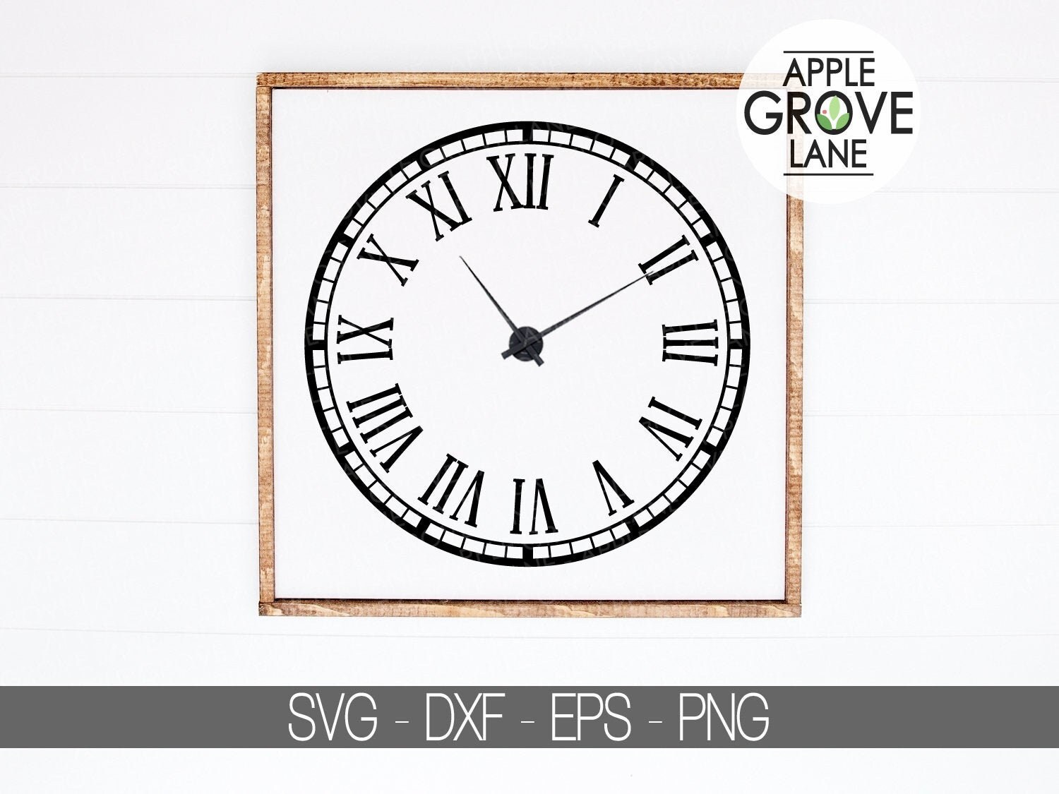 Clock Face Svg Klok Svg Svg Template Romeinse cijfers - Etsy Nederland