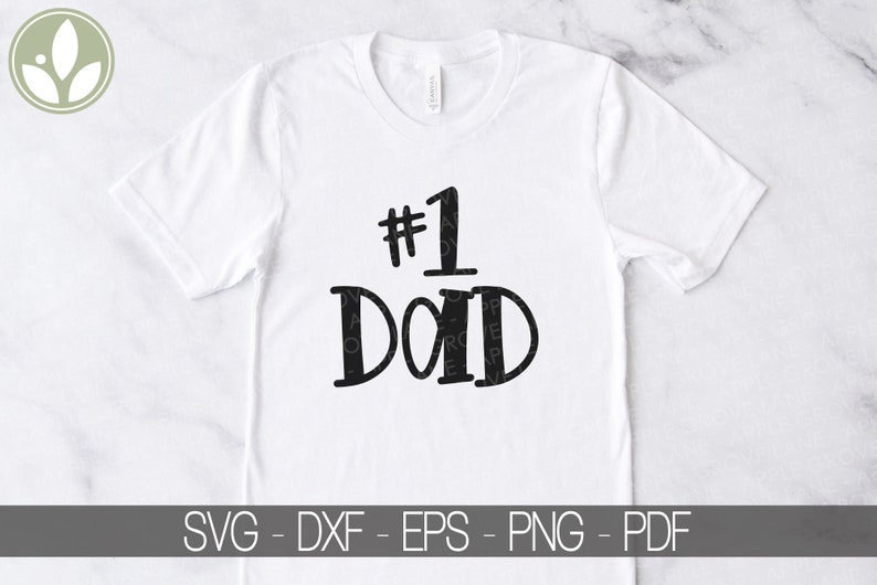Number One Dad Svg 1 Dad Svg father's Day Svg Number - Etsy
