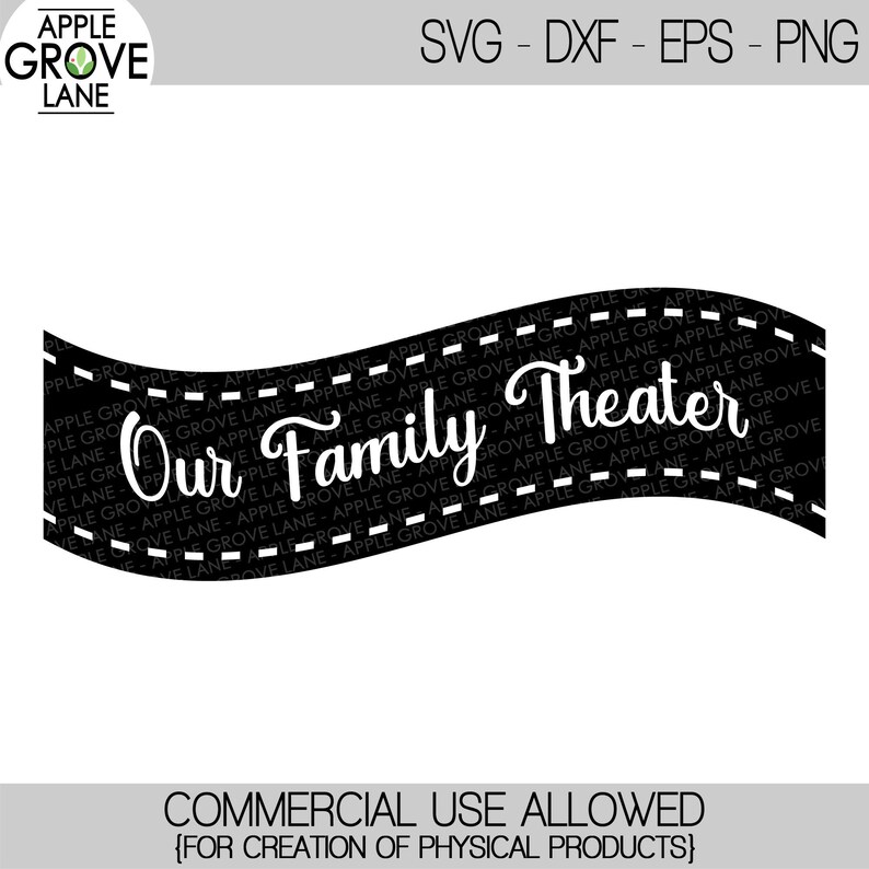 Home Theater Svg Movie Theater Svg Family Theater Svg Theater Svg Film ...
