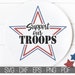 Support Our Troops Svg Military Svg Soldier Svg - Etsy