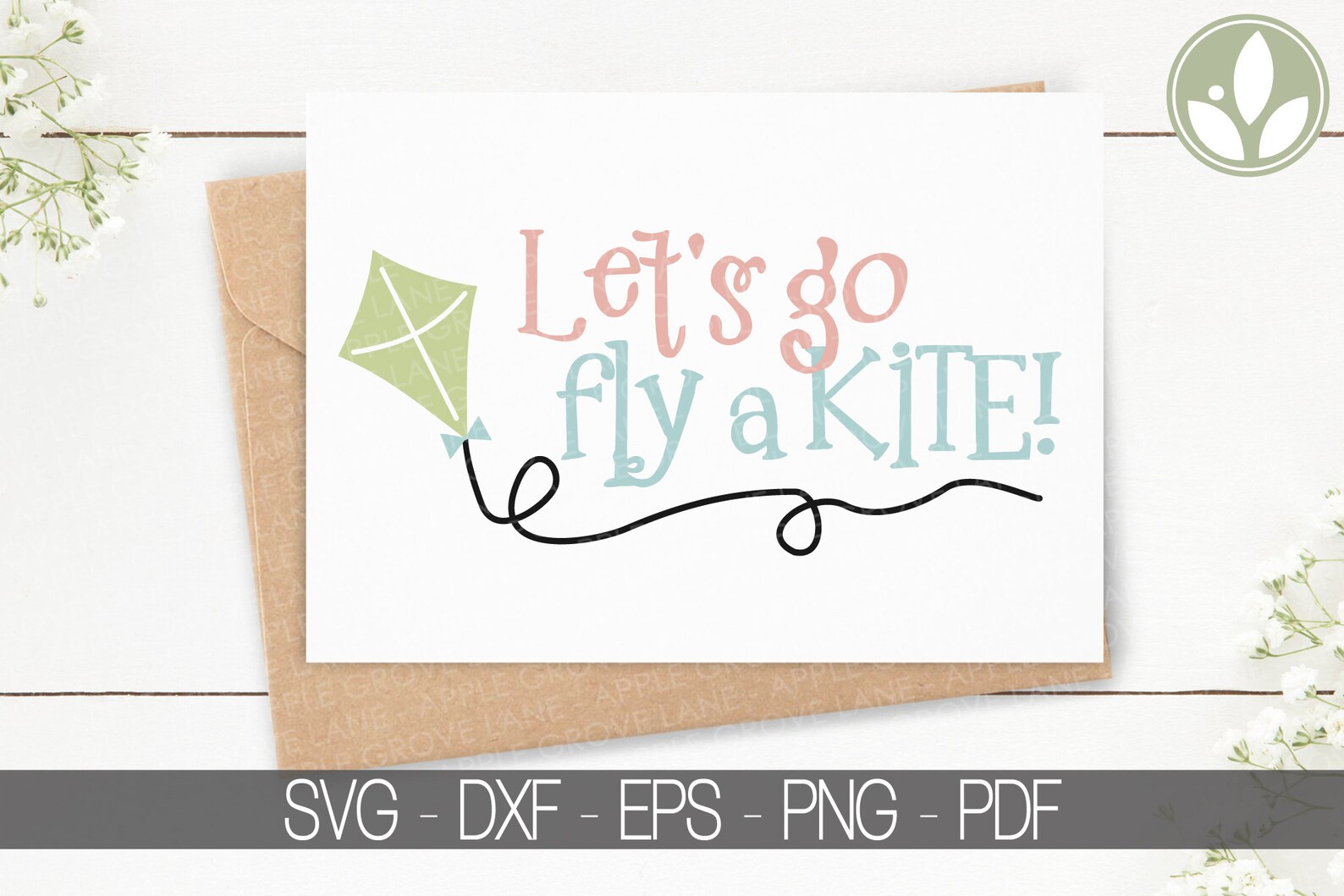 Let's Go Fly a Kite SVG Spring Svg Kite Svg Flying - Etsy