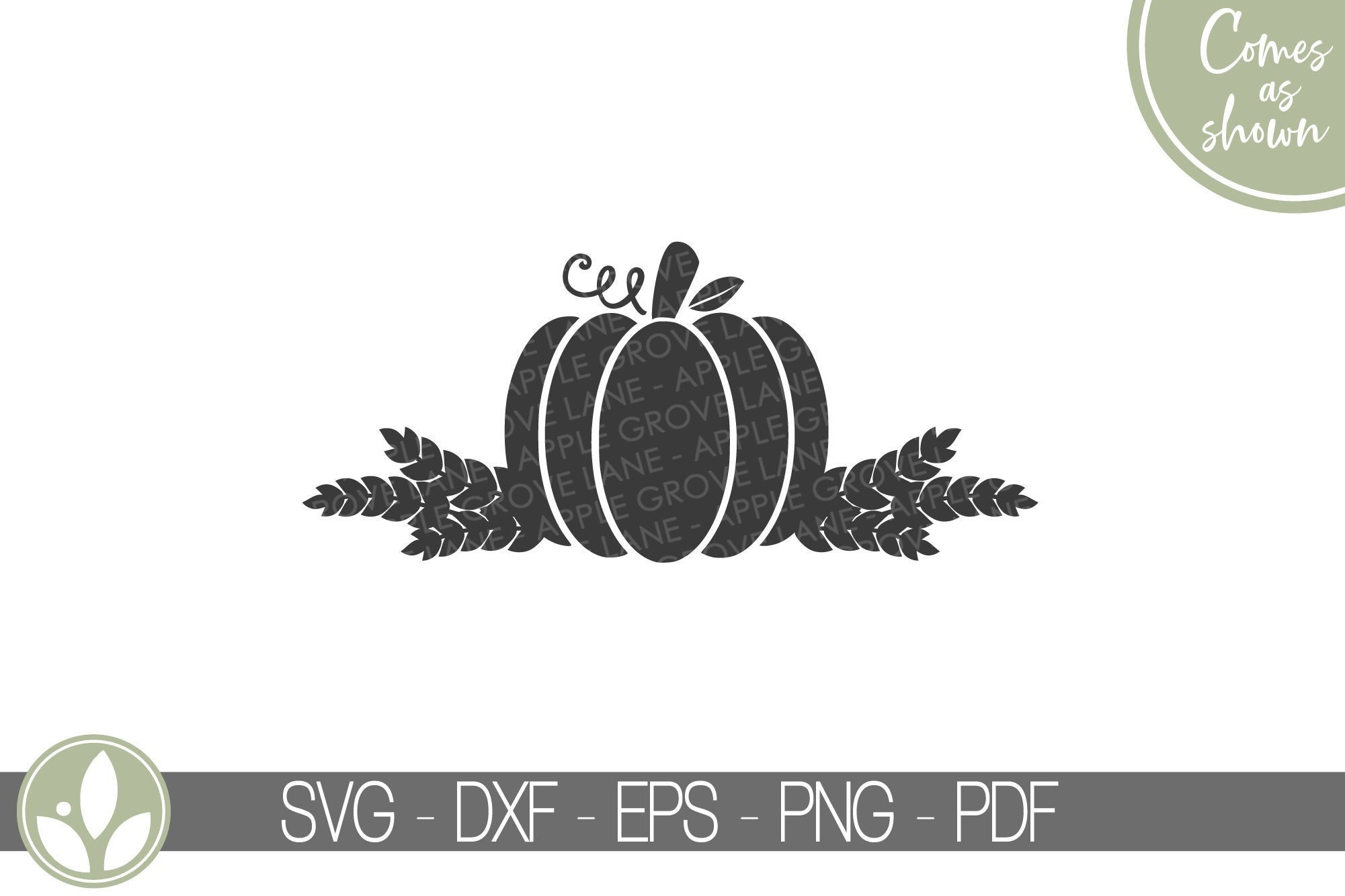 Fall Pumpkin Svg Pumpkin SVG Fall Svg Pumpkin and Wheat | Etsy