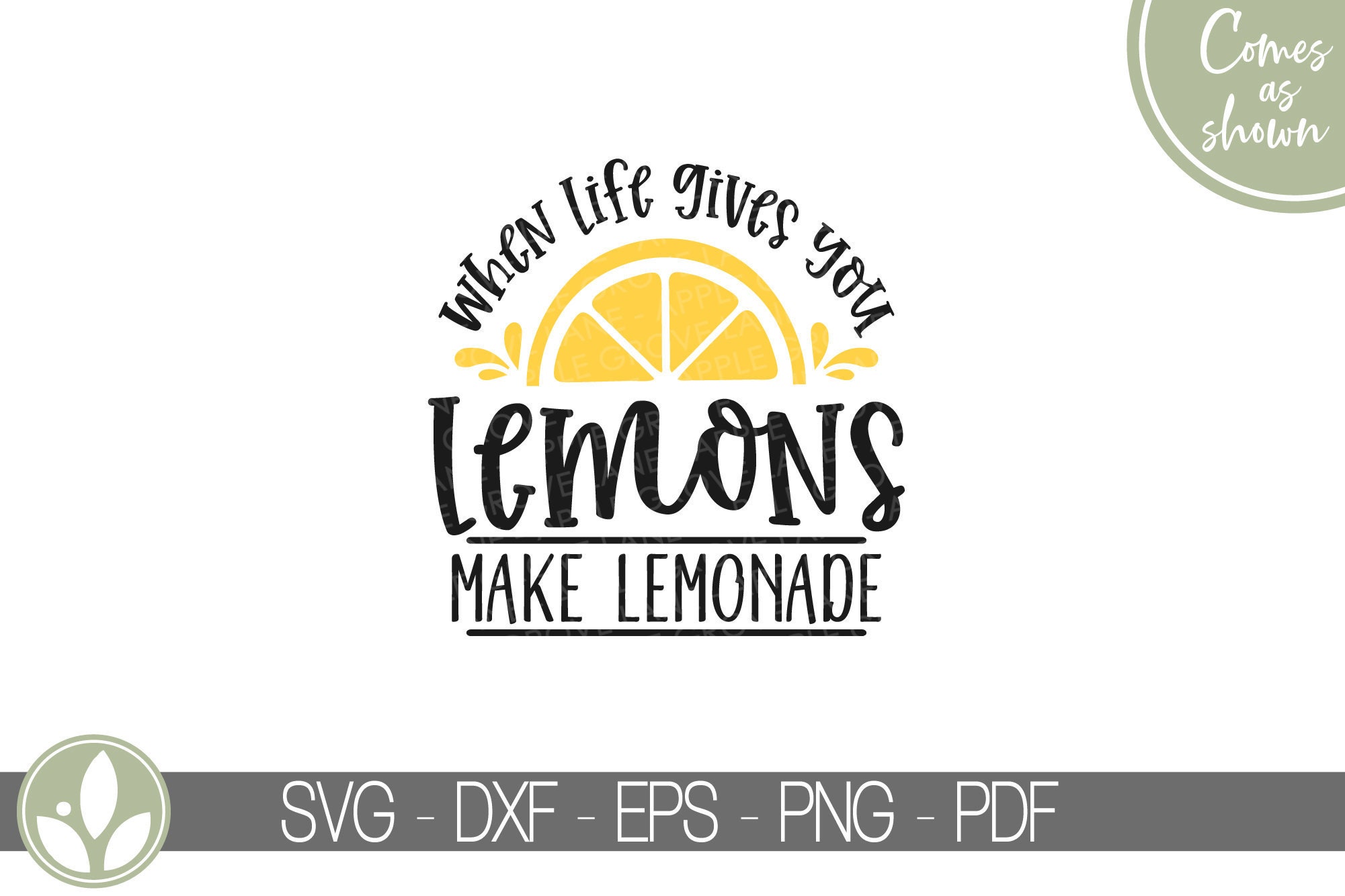 When Life Gives You Lemons Svg Lemonade Svg Lemon Svg - Etsy