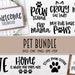Pet Svg Bundle Dog Svg Cat Svg Pet Svg Cat Lover Svg - Etsy