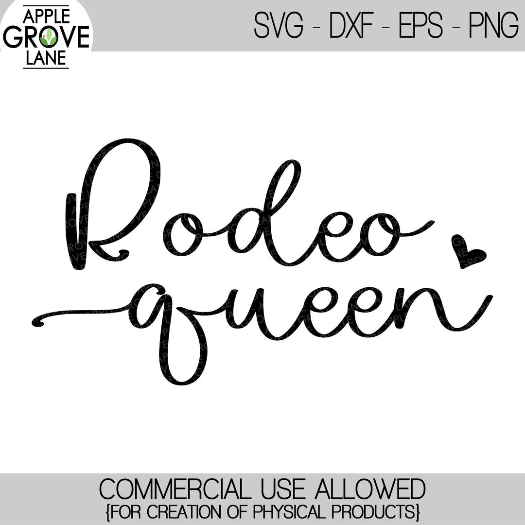 Rodeo Queen Svg Cowgirl Svg Horse Svg Western Svg Country Girl Svg ...