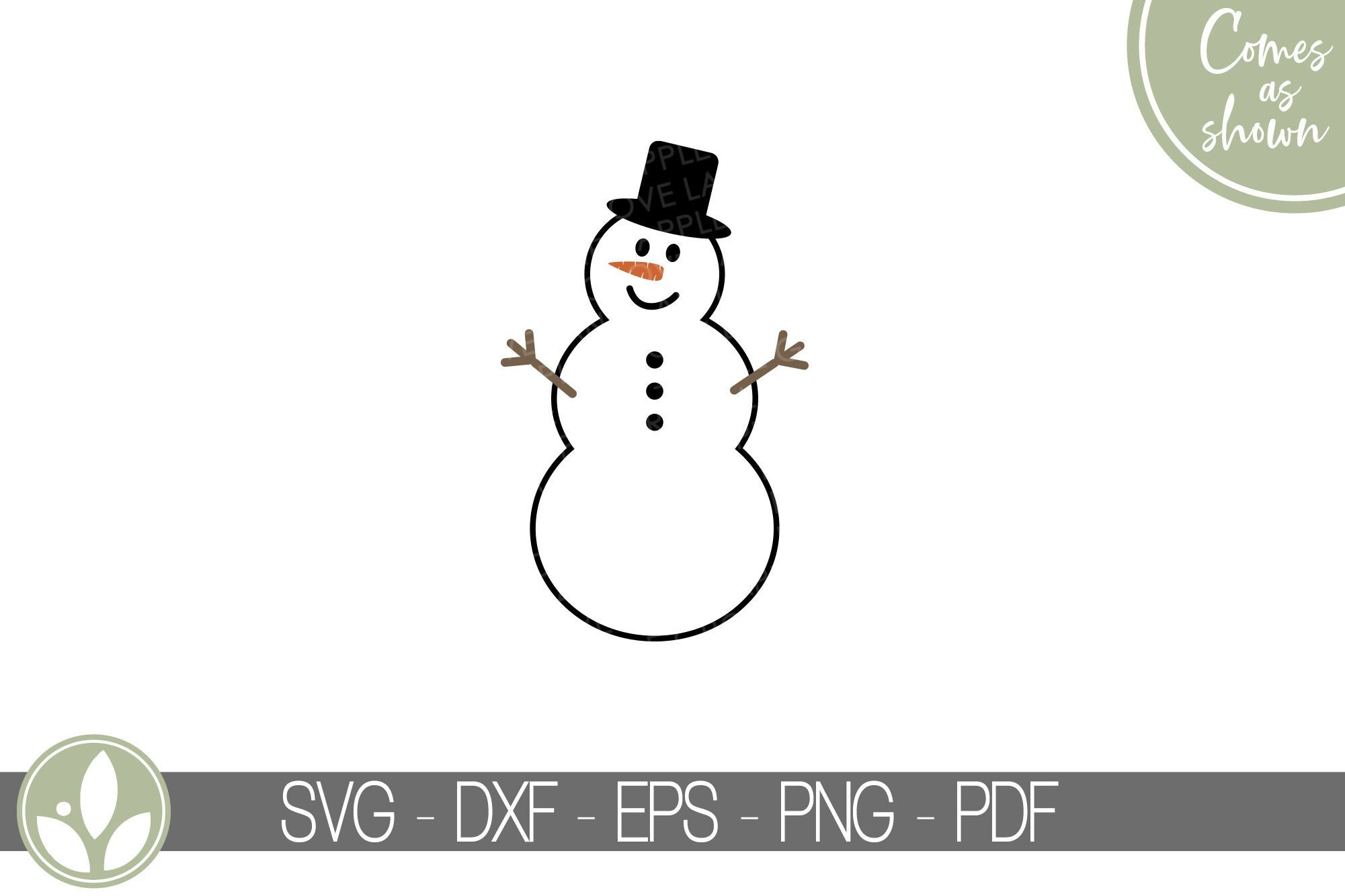 Snowman Svg Christmas Svg Winter Svg Snow Man Svg Snow - Etsy