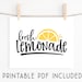 Fresh Lemonade Svg Lemons Svg Lemonade Svg Lemonade - Etsy