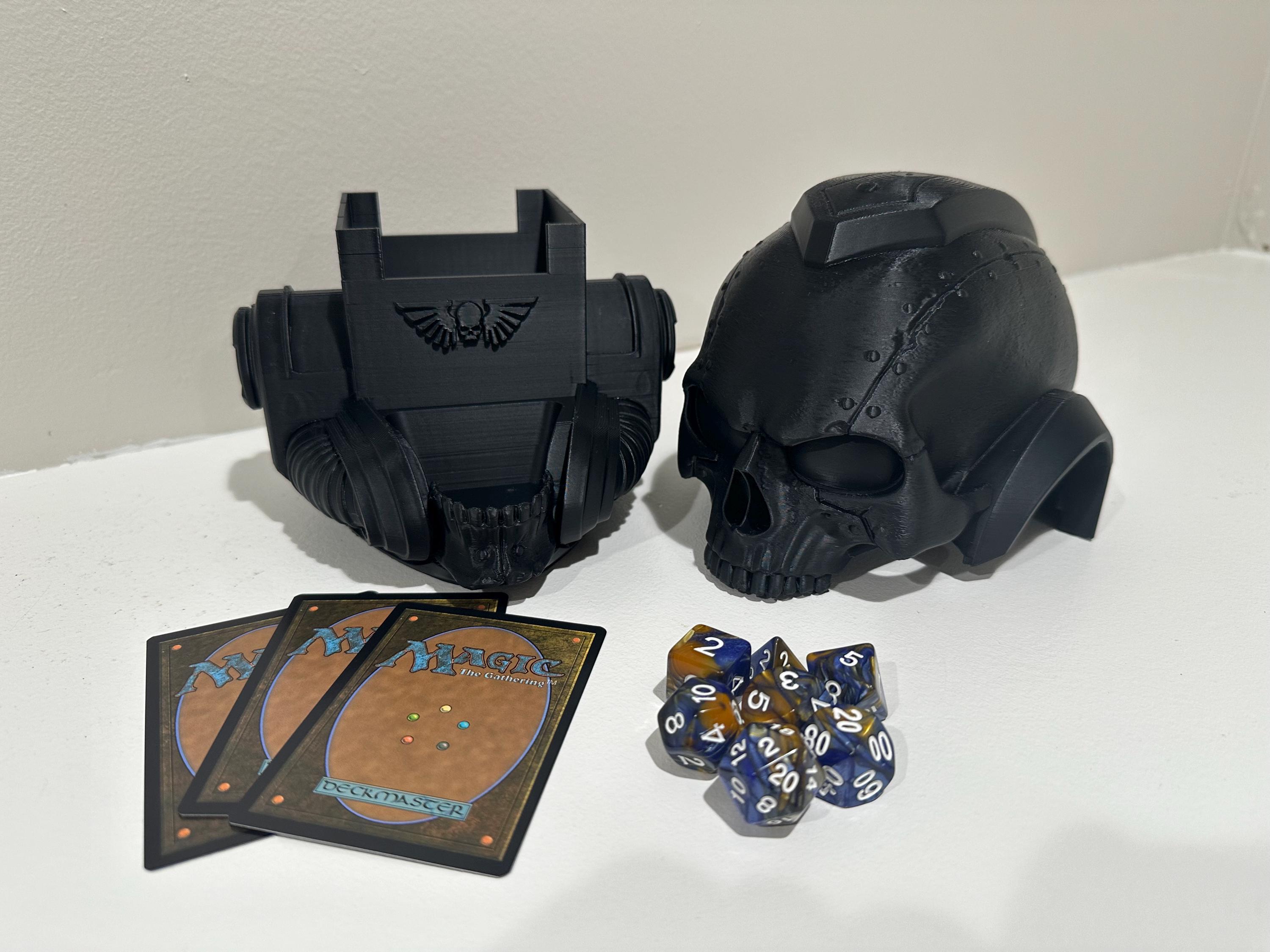 Chaplain Deck Box |sci-fi Space Priest | MTG Commander | Holds 100 ...
