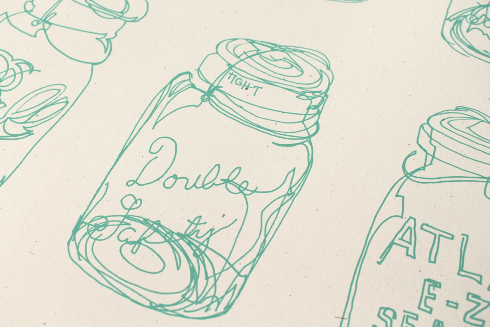 Mason Jar Wall Decor, Ball Jar Art Print, Rustic Kitchen Decor ...