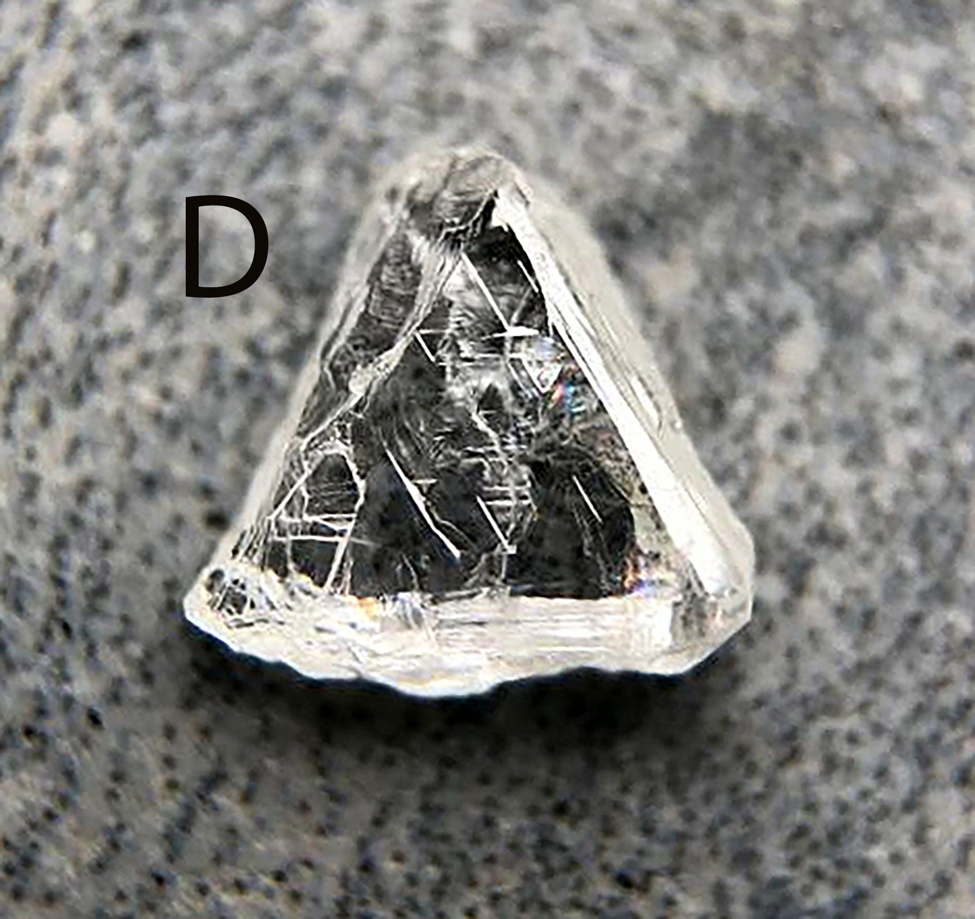 Large Raw Rough Diamond on Recycled Gold Band- Custom Made Rough Uncut ...