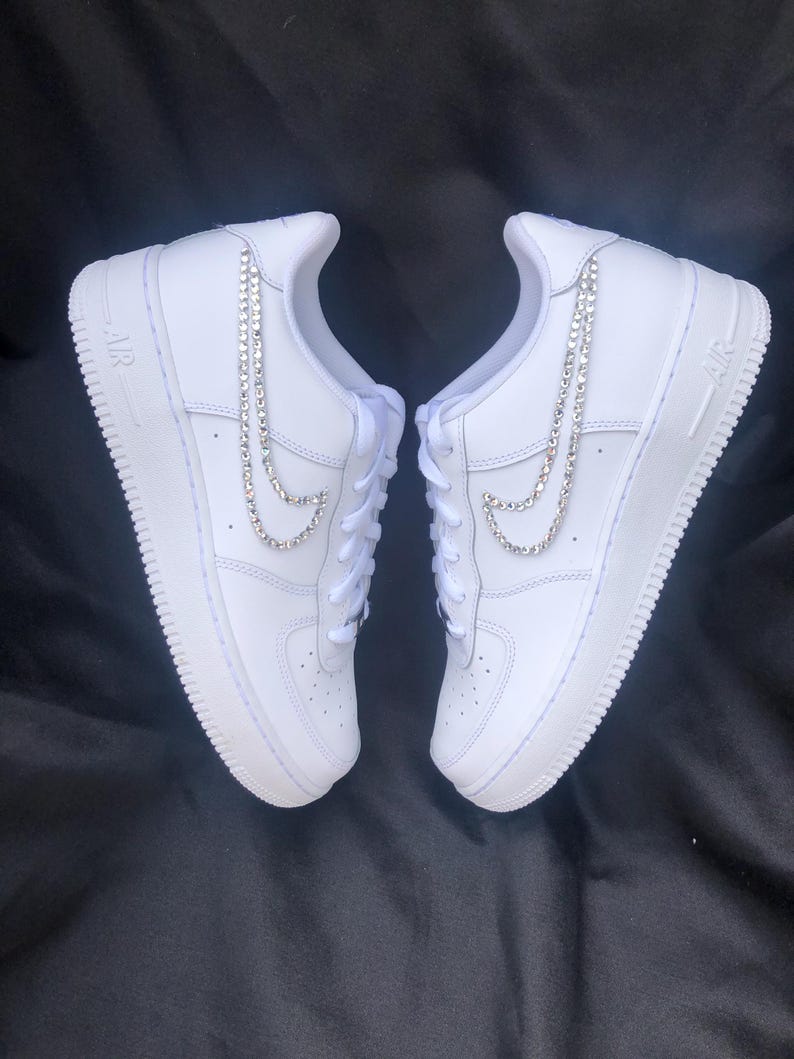 Bling AF1 Women Sneakers All Sizes - Etsy