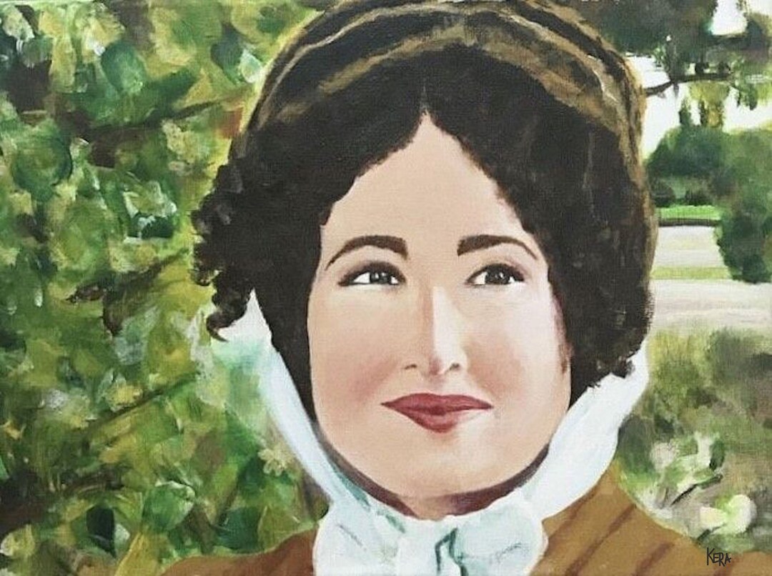 Framed Miss Bennet Print - Etsy