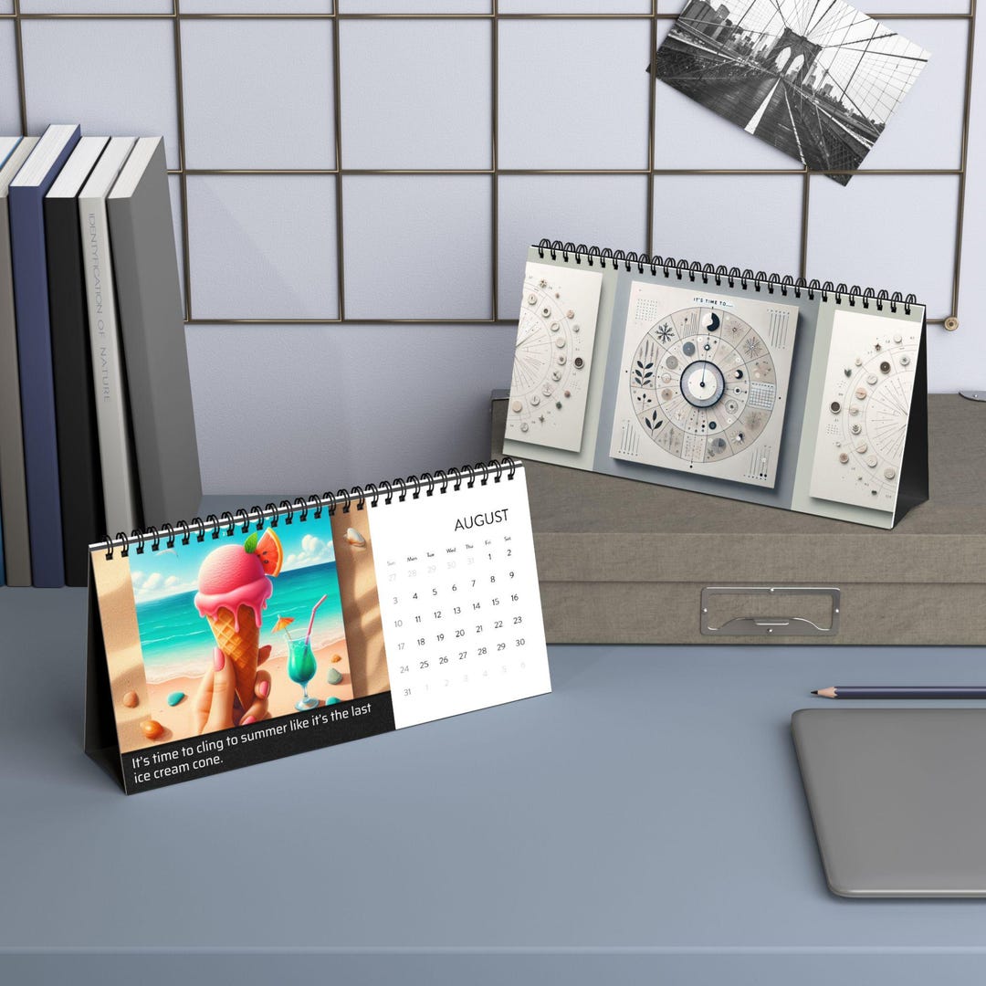 Funny 2025 Desk Calendar - Funny Desk Calendar | Simple 2025 Calendar ...