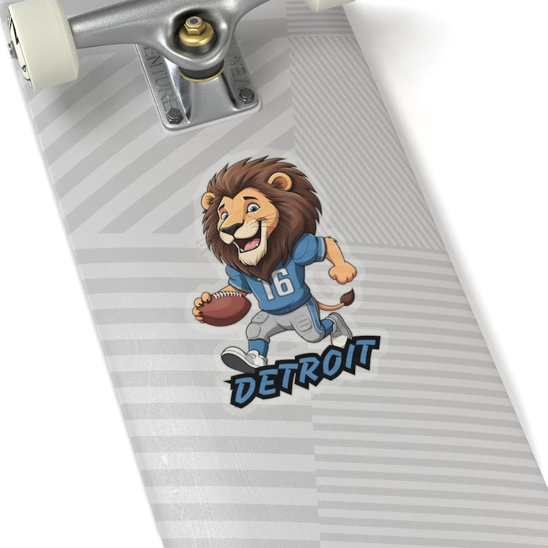 Detroit Lions Sticker | Detroit Lions Fan Gift | Detroit Lions Party ...
