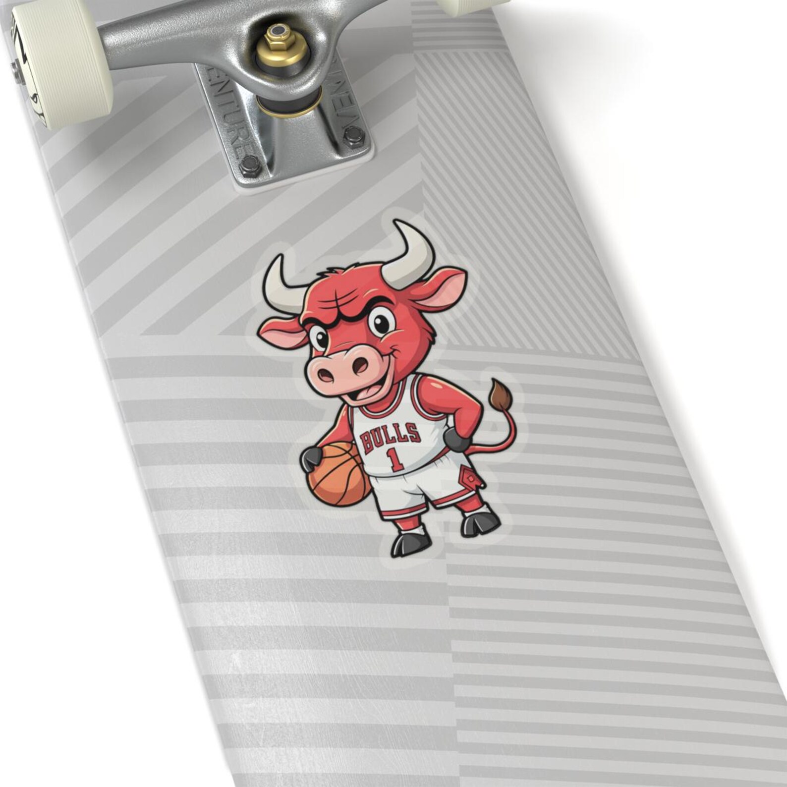 Chicago Bulls Sticker | Chicago Bulls Fan Gift | Vinyl Wall Decal ...
