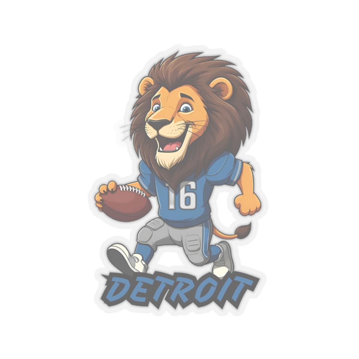 Detroit Lions Sticker | Detroit Lions Fan Gift | Detroit Lions Party ...