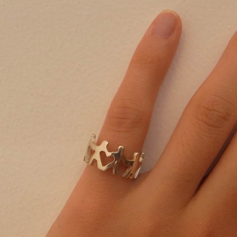 People Ring | Etsy