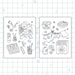 Me Time Coloring Pages, Set 1 of 4, 10 Pages of Cute Simple Doodles ...