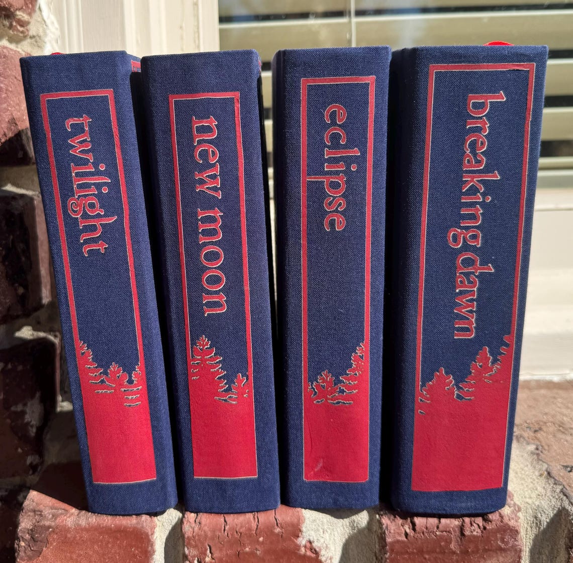 Twilight Series PNG Book Spine Files Book Binding Custom Spines ...