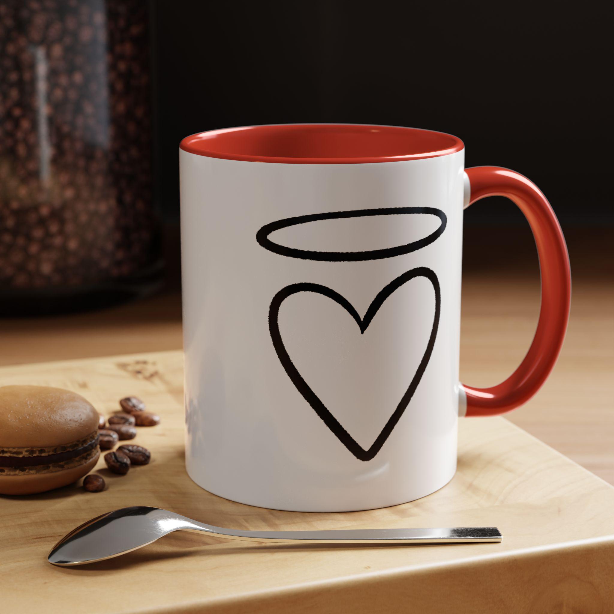 Memorial Coffee Mug (11, 15oz), 2 Tone Cup, Comforting Grieving Gift ...