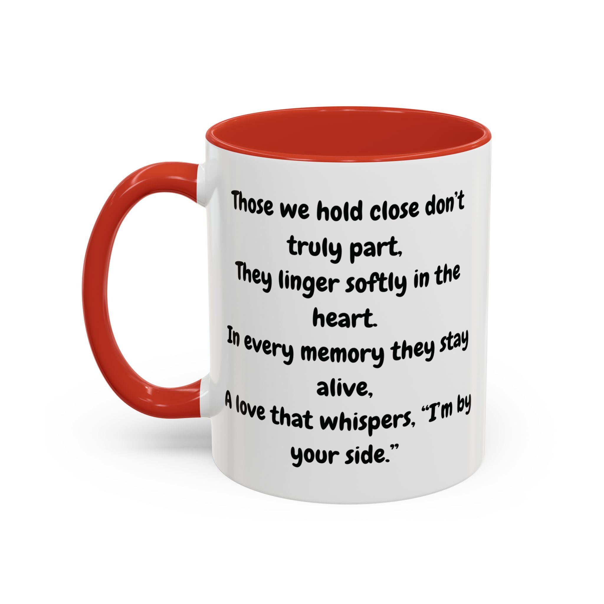 Memorial Coffee Mug (11, 15oz), 2 Tone Cup, Comforting Grieving Gift ...