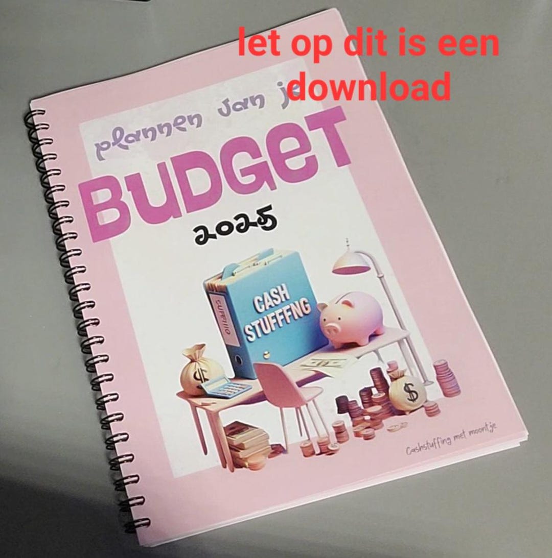 Annual Planner for Cash Stuffing 2025 - Etsy