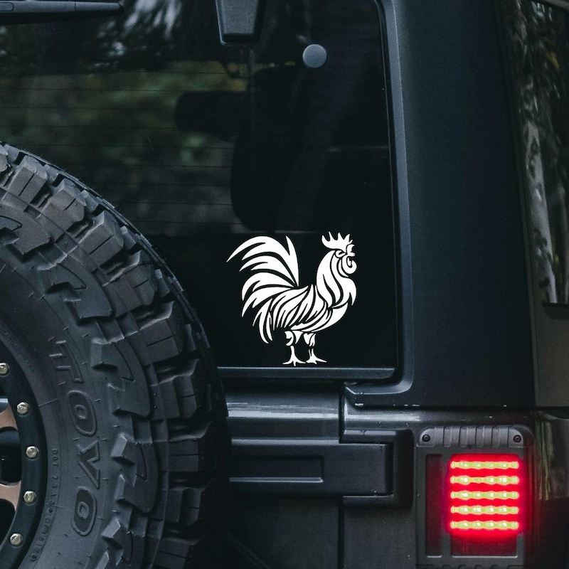 Rooster Decals - Etsy