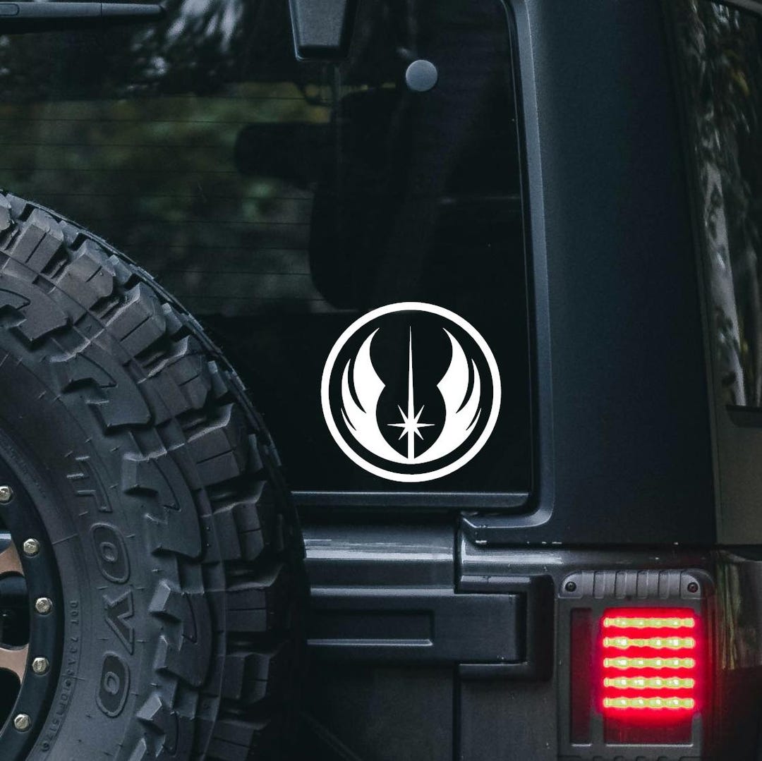 J.e.products 5in Star Jedi Order Sticker for Trucks, Cars, Laptops ...
