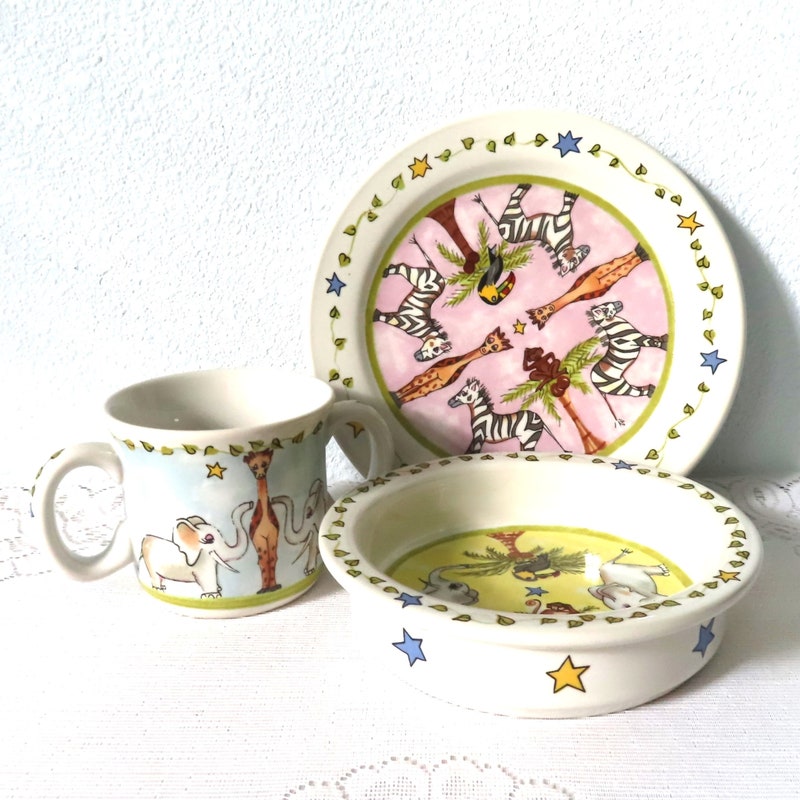 Giraffe Dinnerware Set - Etsy