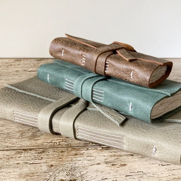 Leather Sketchbook - Etsy