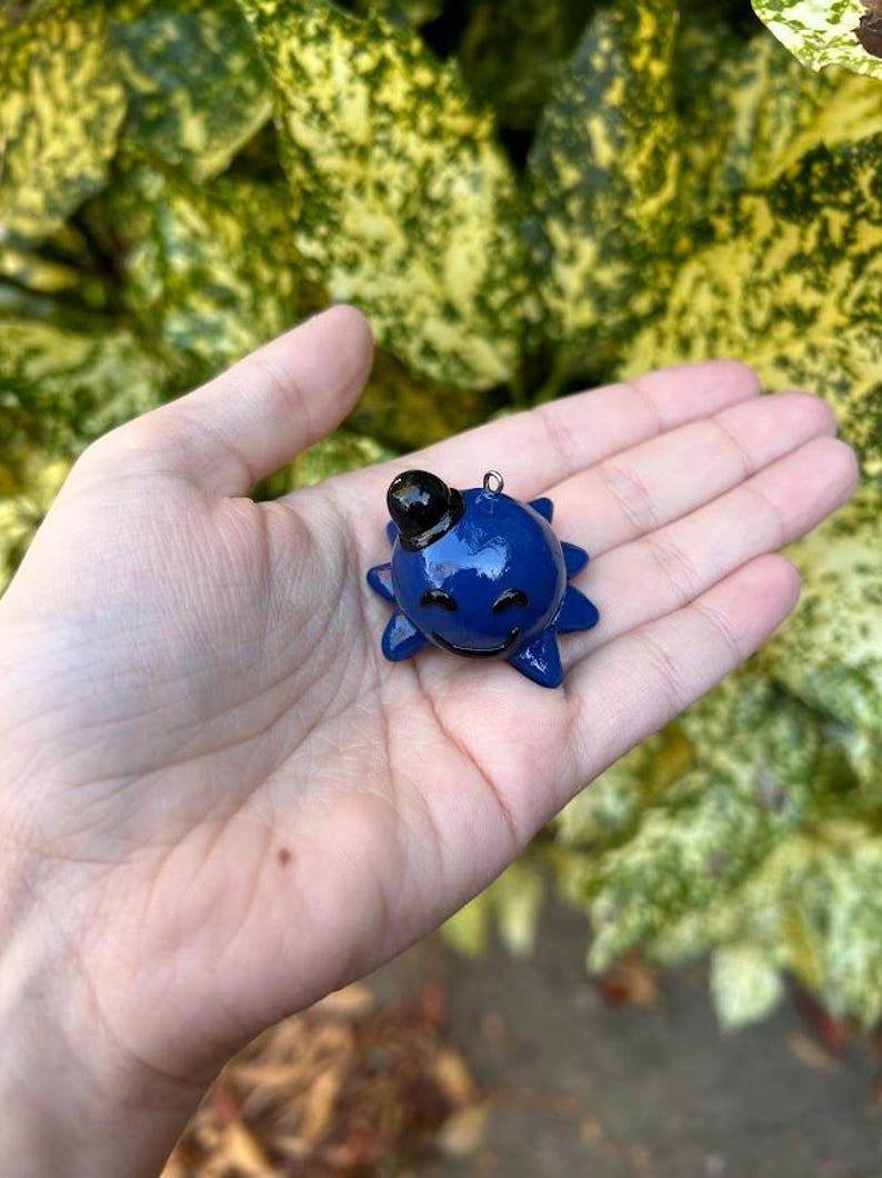 Oswald the Octopus Polymer Clay Charm - Etsy