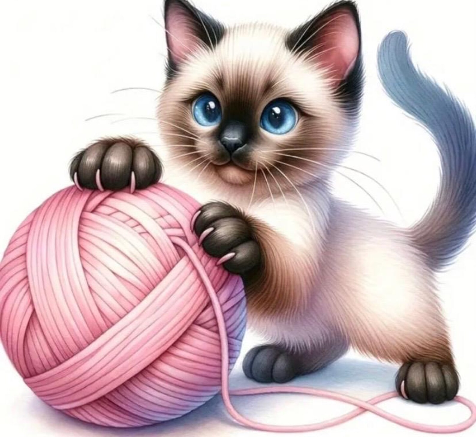 Diamond Art-cat - Etsy
