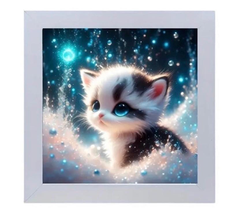 Diamond Art-cat - Etsy