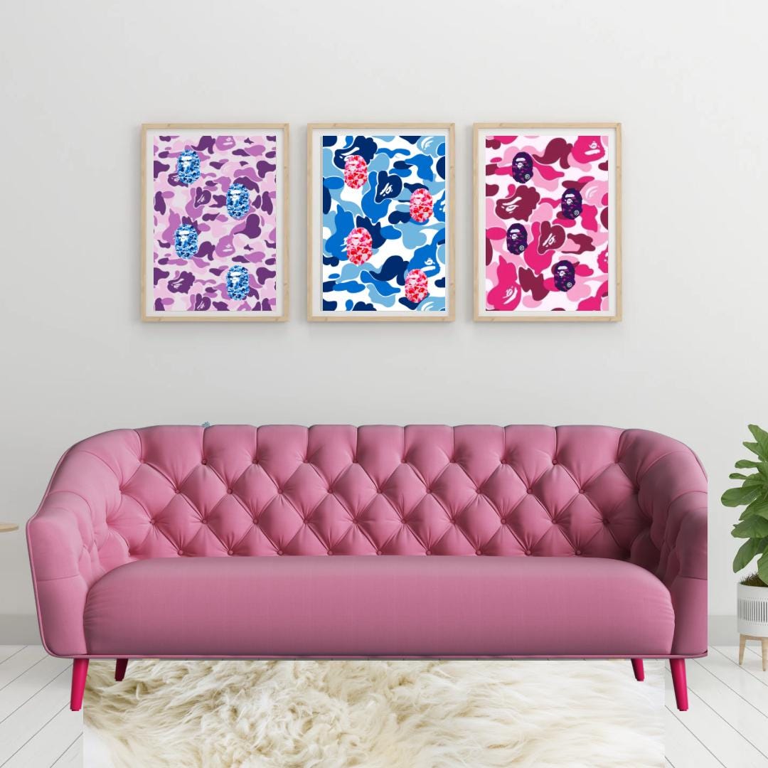 Hypebeast Fashion Posters, Set of 3 Posters, Instant Downloadable ...