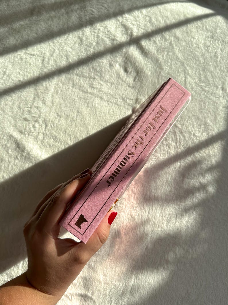 Just for the Summer Rebound Book | Special Edition Book, Hand Made ...