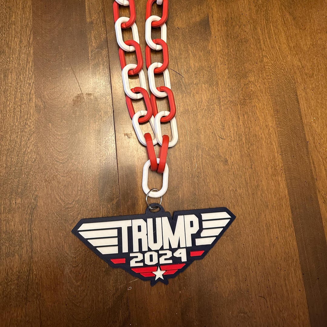 Trump 2024 & MAGA Fan Chain - Etsy